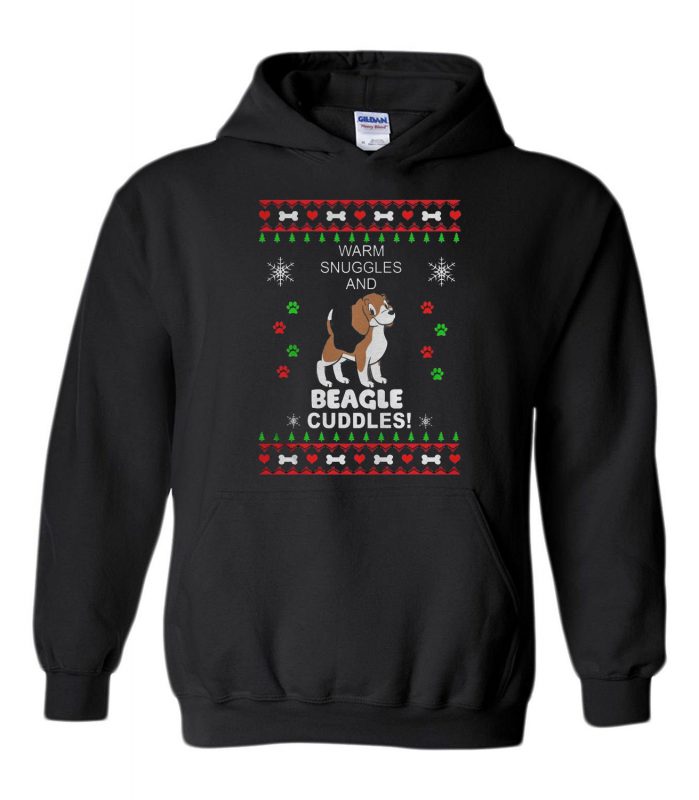 Warm snuggles and corgi Beagle cuddles Hoodie
