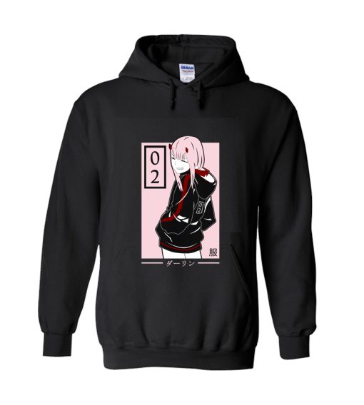 Zero Two - Darling in The Franxx Hoodie